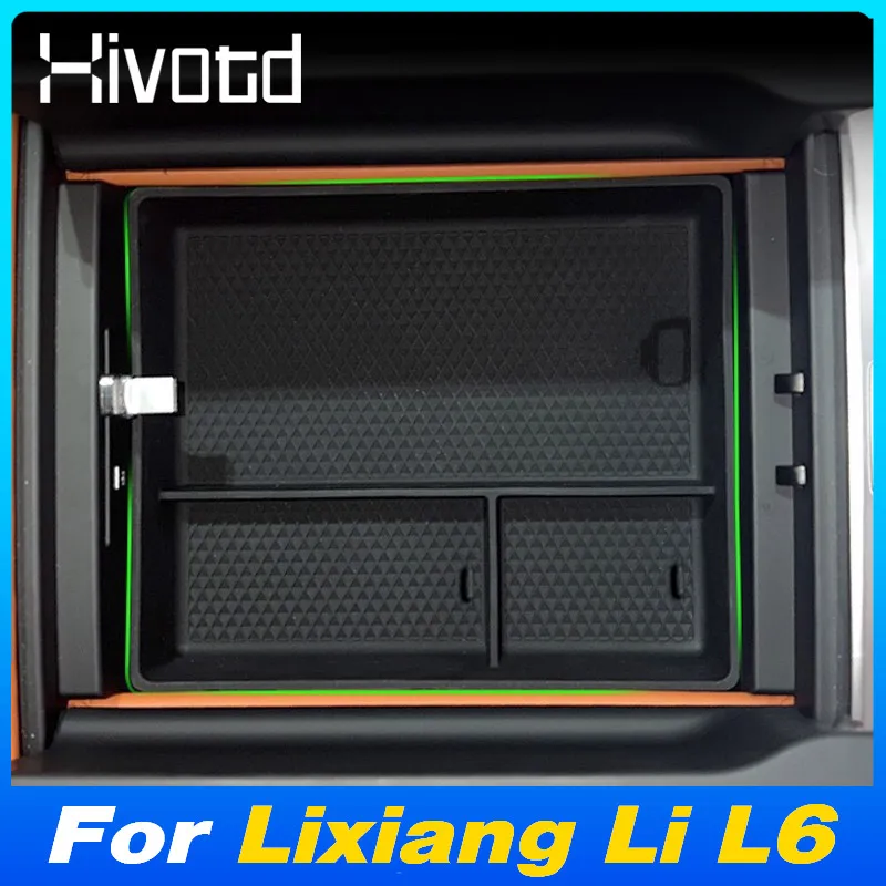 Hidden-Storage-Box-Car-Center-Console-Armrest-Organizer-Tray-Cover-Part ...