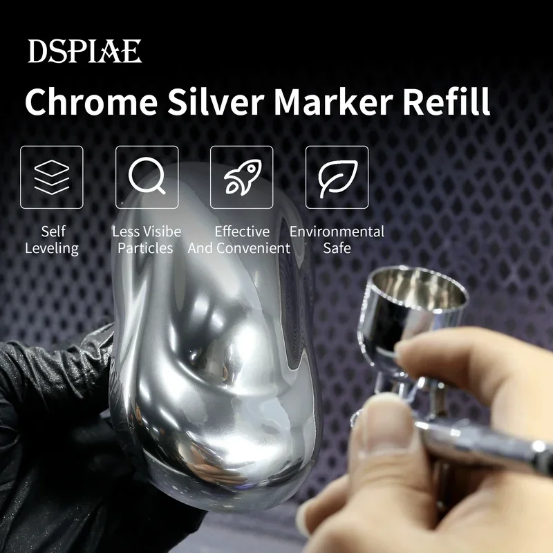 DSPIAE-CR-10-10ml-Chrome-Silver-Marker-Refill-Airbrush-Spray-Painting-Tool-Model-Building-Tools ...
