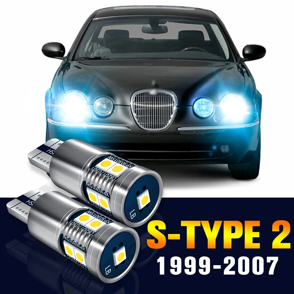 2pcs LED Clearance Light Bulb Parking Lamp For Jaguar S-TYPE S TYPE ...