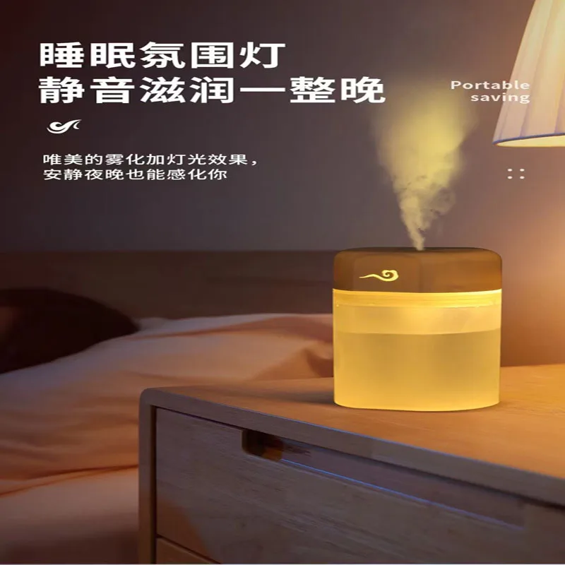 Usb 초음파 미니 가습기 에센셜 오일 디퓨저 300ml 가정용 자동차 Led 야간 조명 Aliexpress