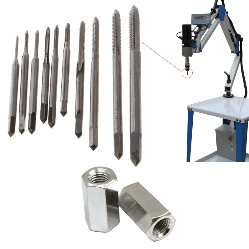 Mini-HSS-High-Speed-Steel-Metric-Machine-Plug-Thread-Screw-Tap-Tool-M1 ...