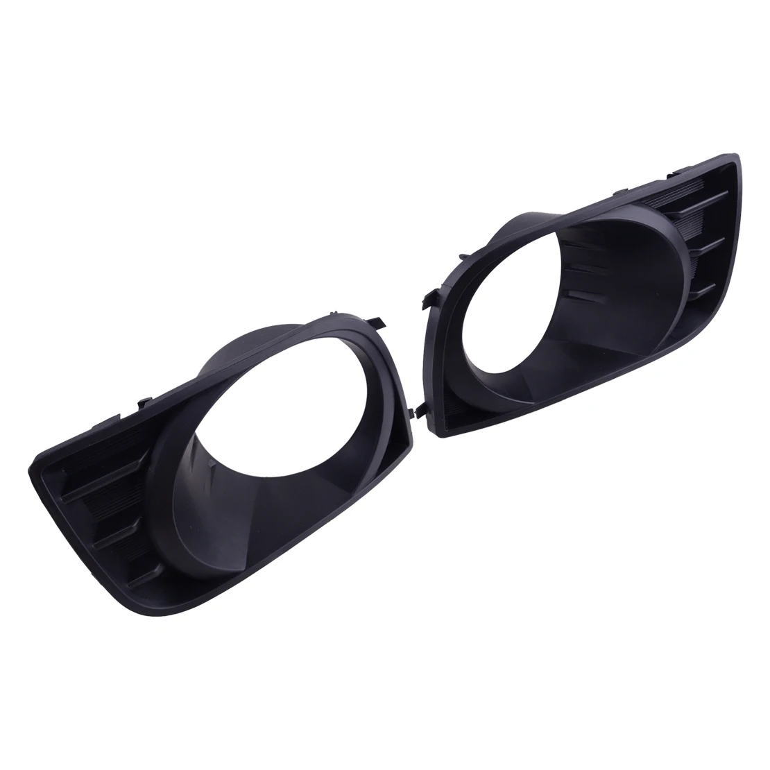 1 Pair Front Left Right Side Bumper Fog Light Trim Lamp Cover Frame ...