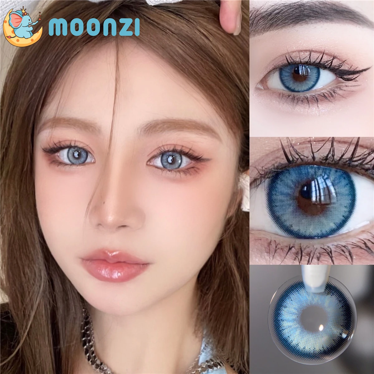 Silver Contact Lenses