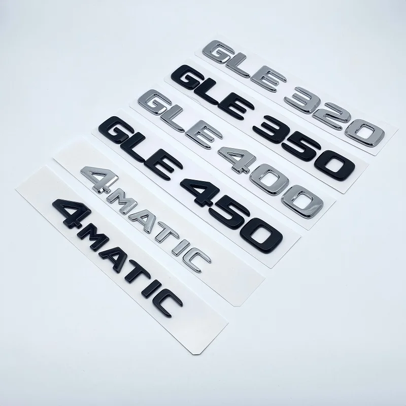2017 Letters Emblem Badge for Mercedes Benz GLE250d GLE300d GLE350d ...