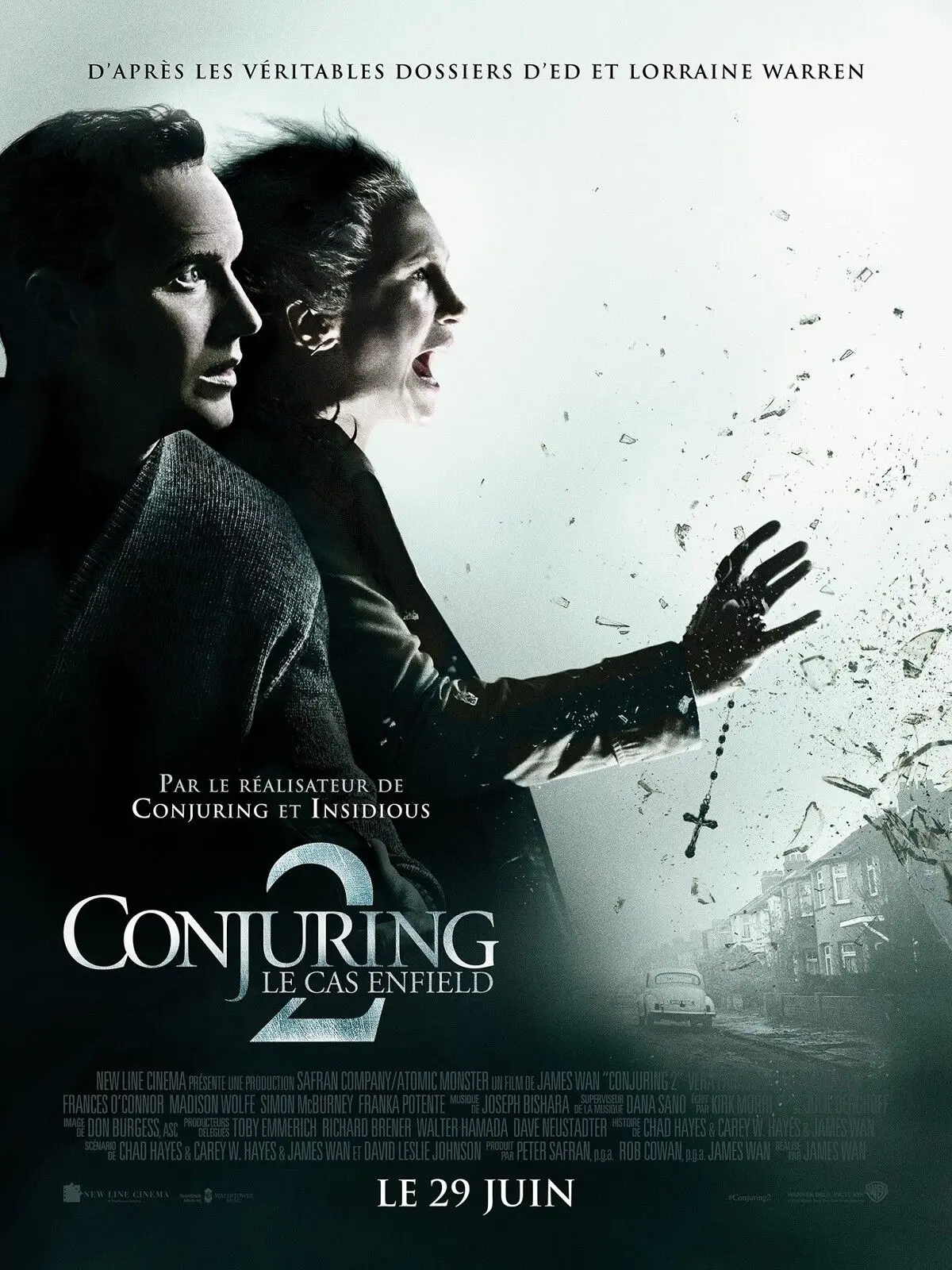THE CONJURING 2 MOVIE Print Art Canvas Poster For Living Room Decor ...