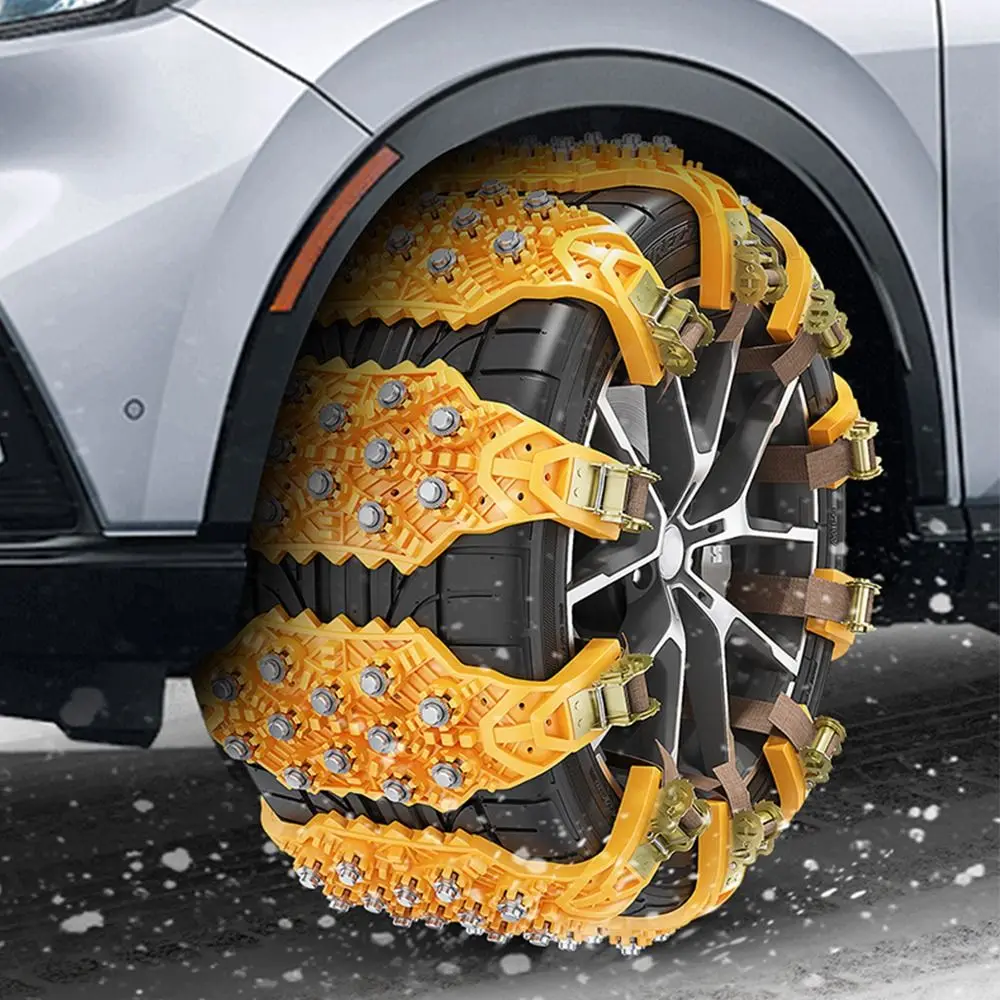 Rubber-Car-Snow-Chains-Anti-Skid-Emergency-Accessories-Auto-Tire-Wheels ...
