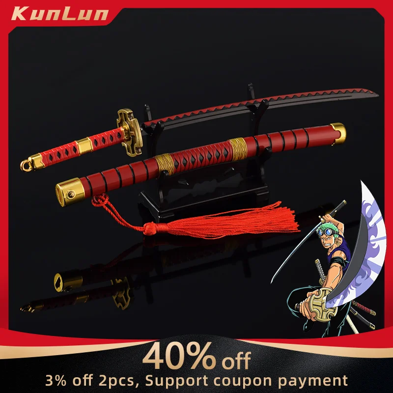 Anime-Samurai-Prop-Ornamentos-colecion-veis-arma-de-uma-pe-a-Sandai ...