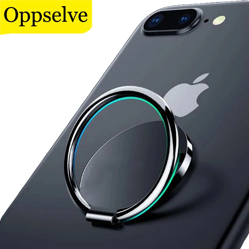 360 Degree Metal Finger Ring Holder Phone Mobile Phone Ring Stand ...