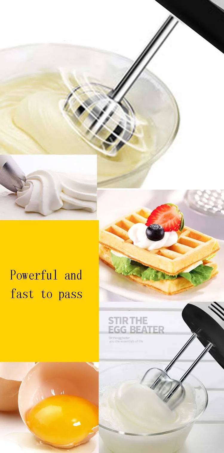7 Speed Control Hand Mini Mixer Food Blender – Blender Juice