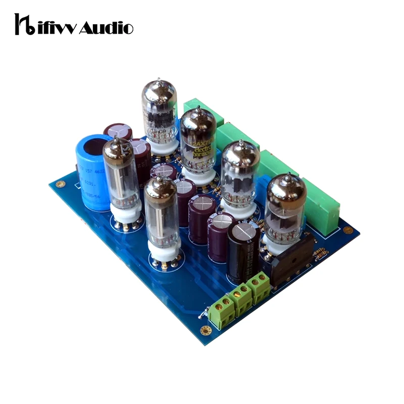 Hifi-Electron-Tube-Preamplifier-Kit-Board-acabado-para-Home-Audio-DIY ...
