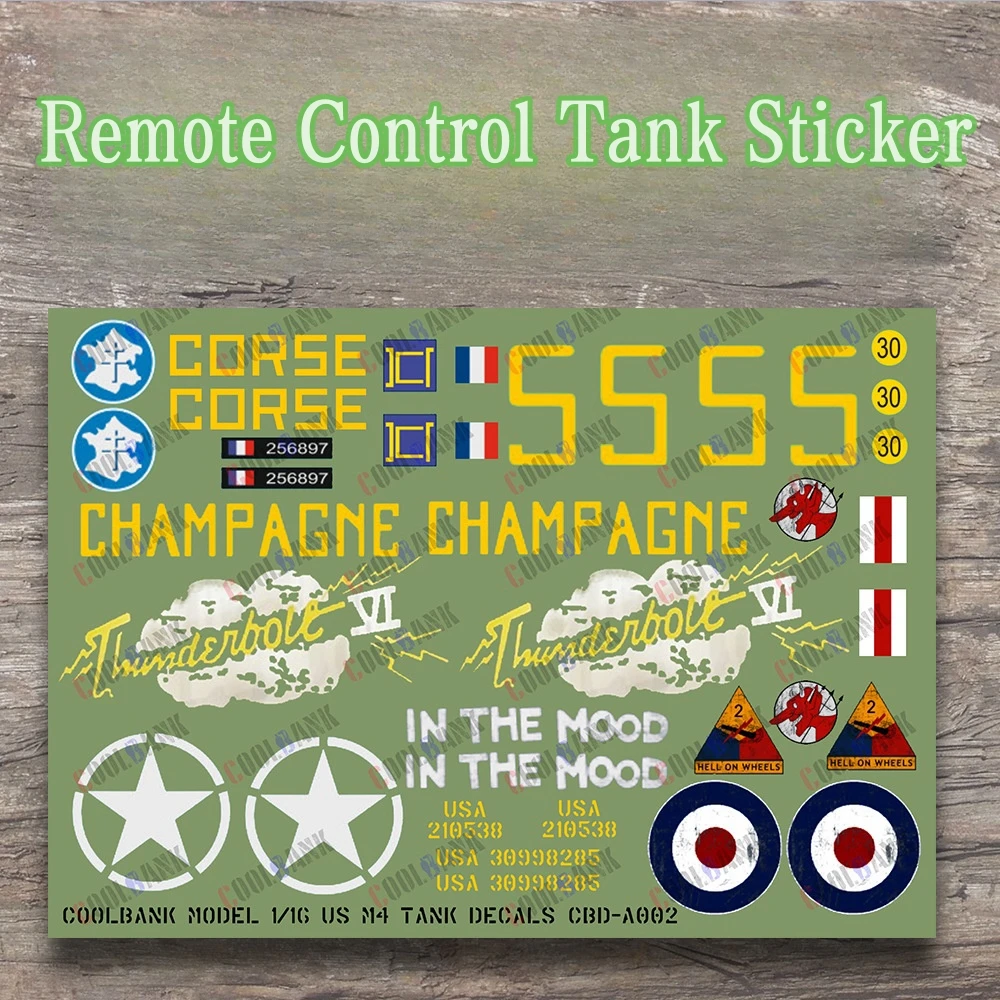 1-16-Remote-Control-Tank-Model-General-UV-Sticker-for-Tank-Enthusiast ...