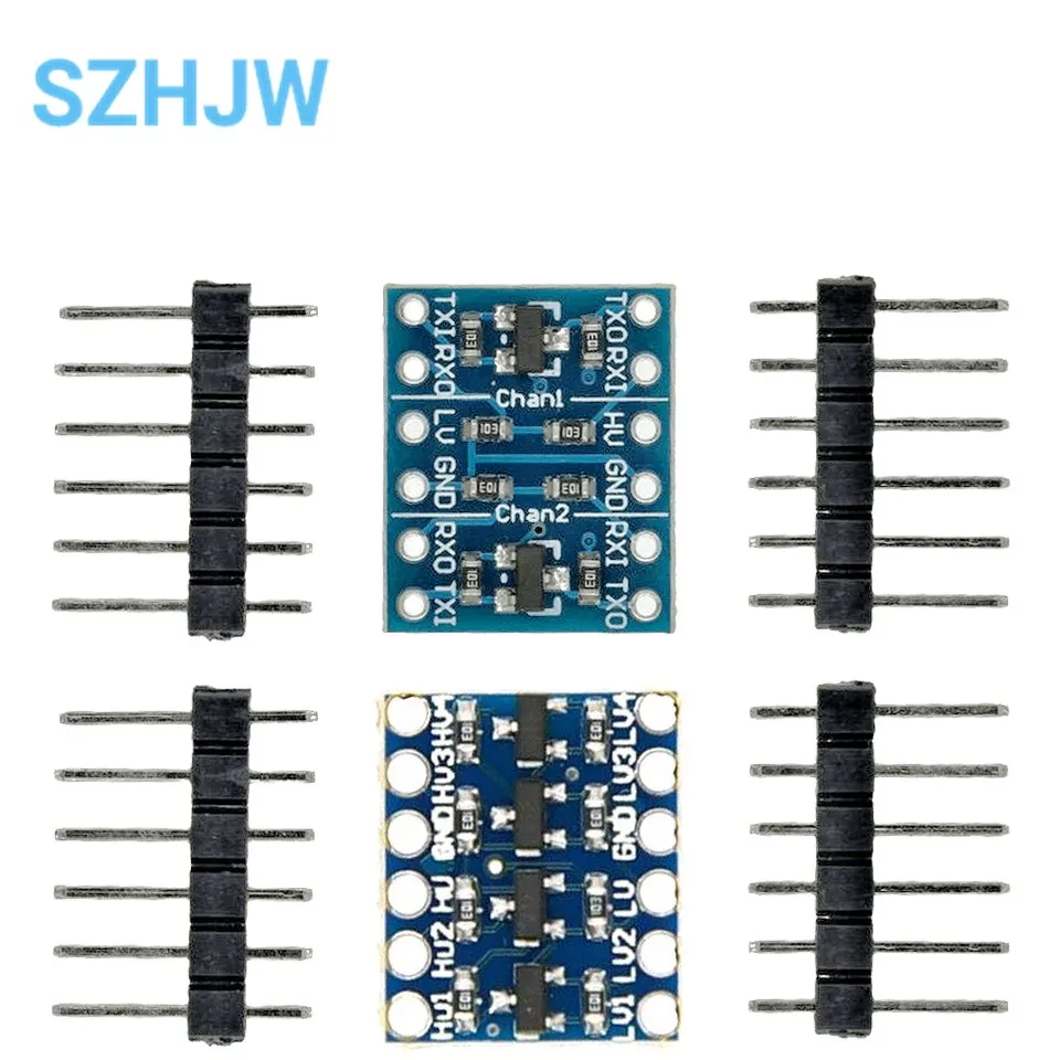 10pcs-2-4-Channel-IIC-I2C-UART-SPI-Logic-Level-Converter-Bi-Directional ...