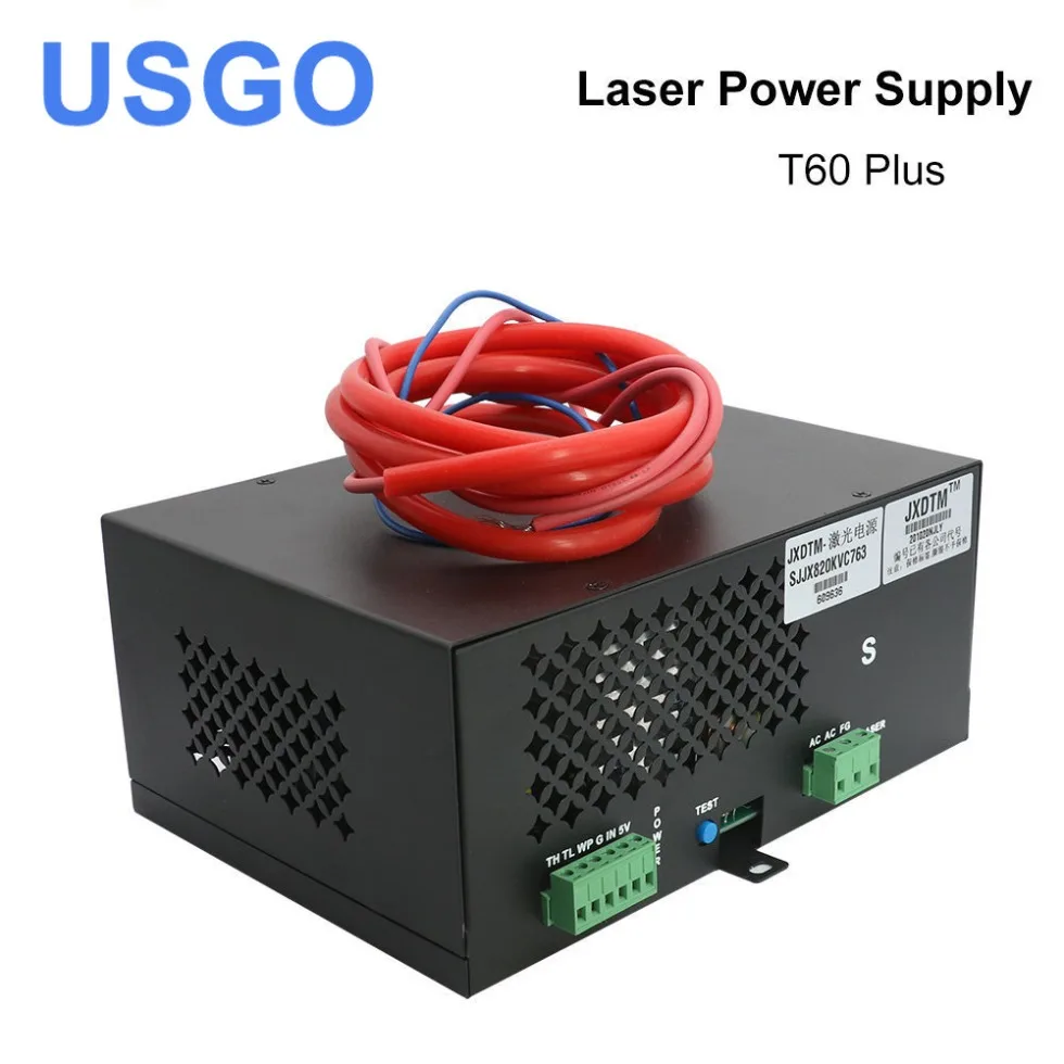 USGO-60W-CO2-Laser-Power-Supply-for-CO2-Laser-Engraving-Cutting-Machine ...