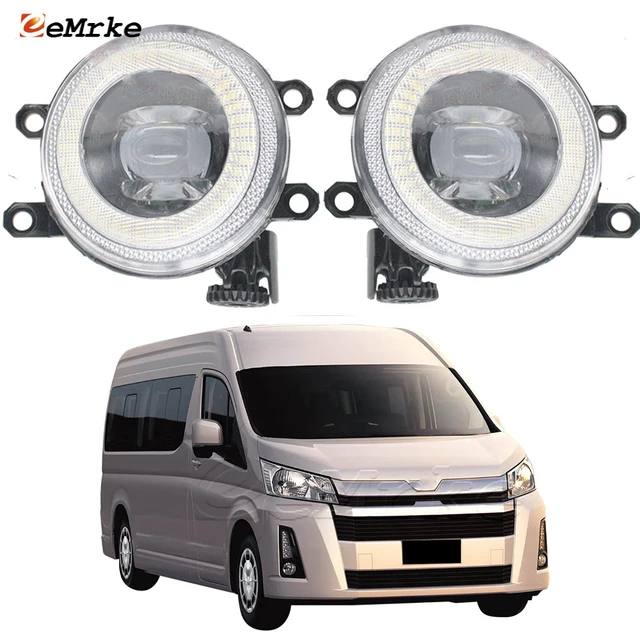 Archaic LED DRL Fog Lamp For Toyota Hiace 2019-2022,1 Pair