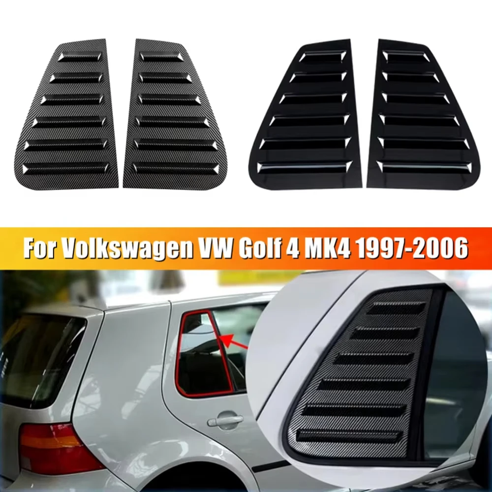 Car Rear Window Louver Shutter Cover Scoop Side Vent Trim Windshield ...
