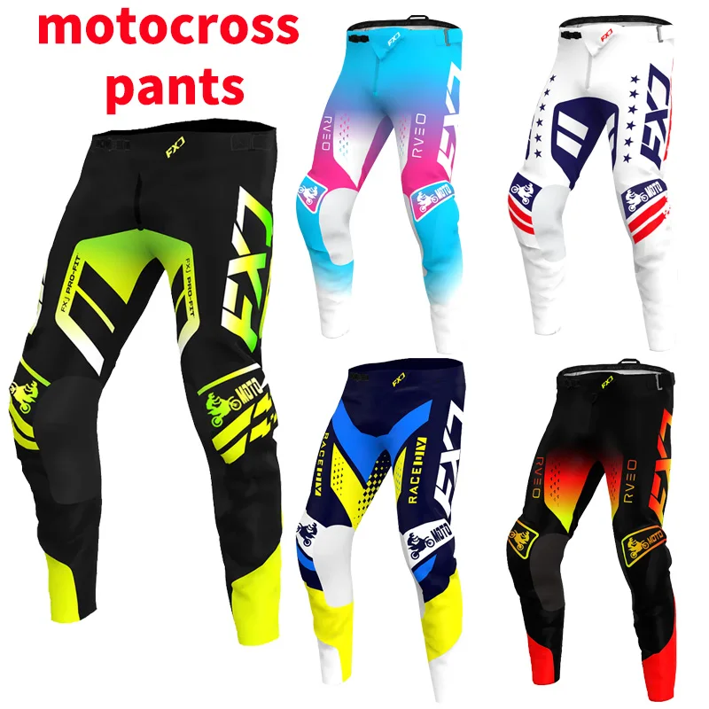 motocross pants MX pant DH MTB Dirt Bike ATV Enduro Moto gear set Off ...