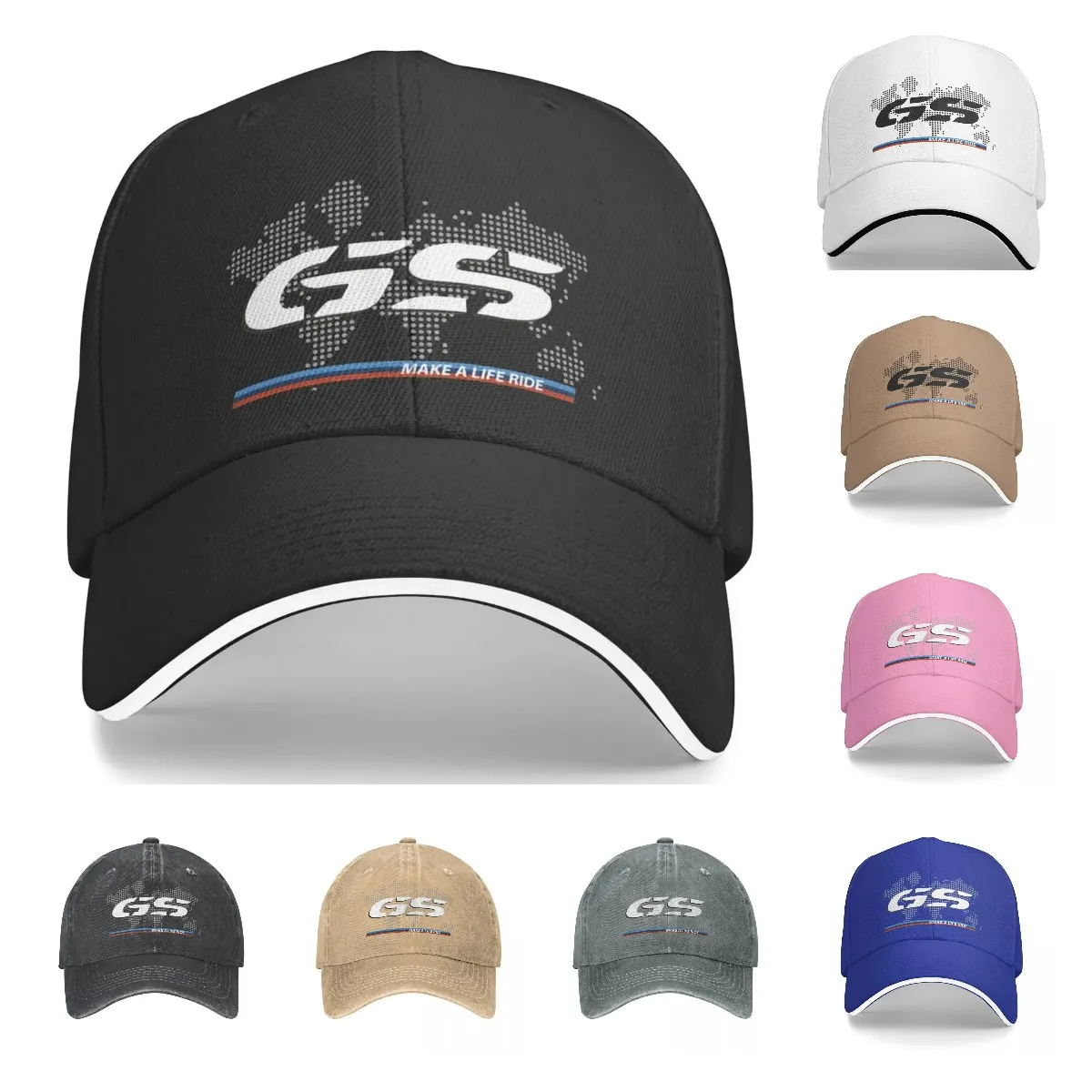 Motorcycle-GS-World-Map-Racing-Baseball-Cap-Outfits-Motocross-Hat-Motor ...