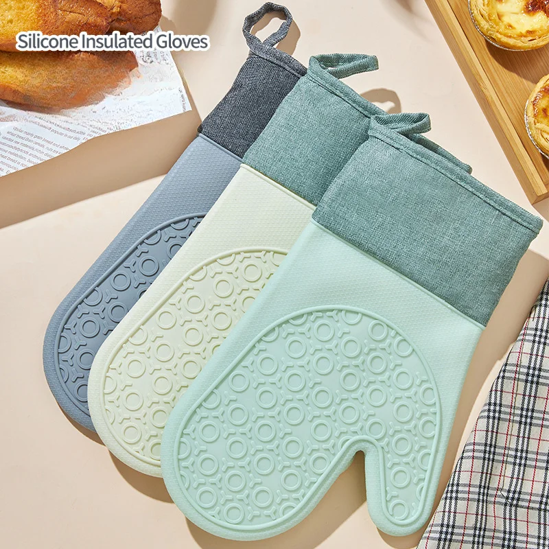 Food-Grade-Silicone-Heat-Resistant-Gloves-Baking-Microwave-Oven-Gloves ...