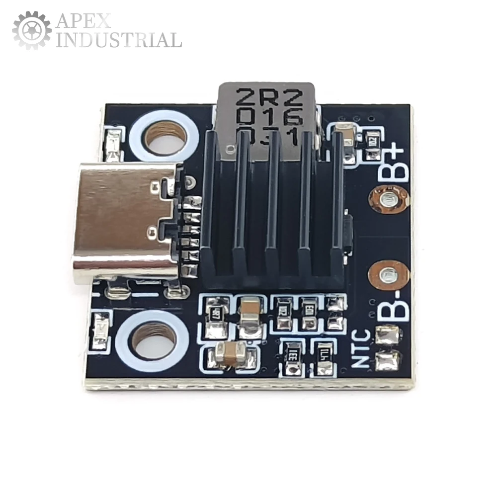 1S 5V 2.8/3.6A Lithium Battery Charge Module Boost Power Board Type-C ...
