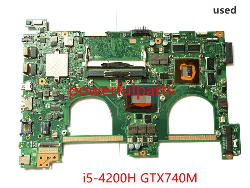 Asus N550 N550JV anakart rev.2.0 için iyi çalışan kullanılan i5 4200H ...
