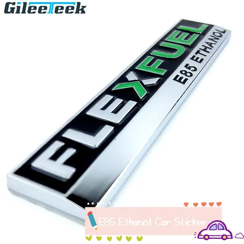 Accessories-FLEX-FUEL-E85-ETHANOL-Car-Sticker-For-Clean-Energy-Vehicle ...