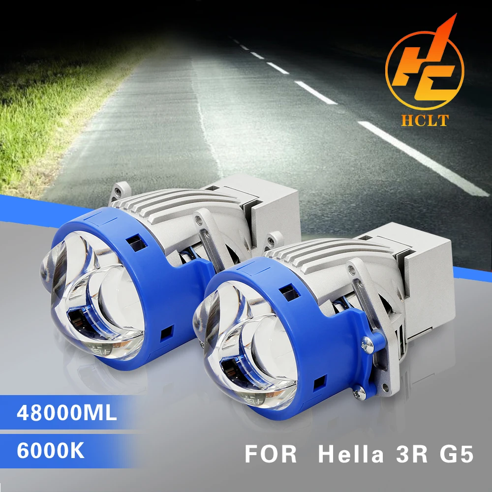 Bi-Led-Projector-Lenses-3-inch-Headlight-Module-20000LM-6000K-80W-For ...