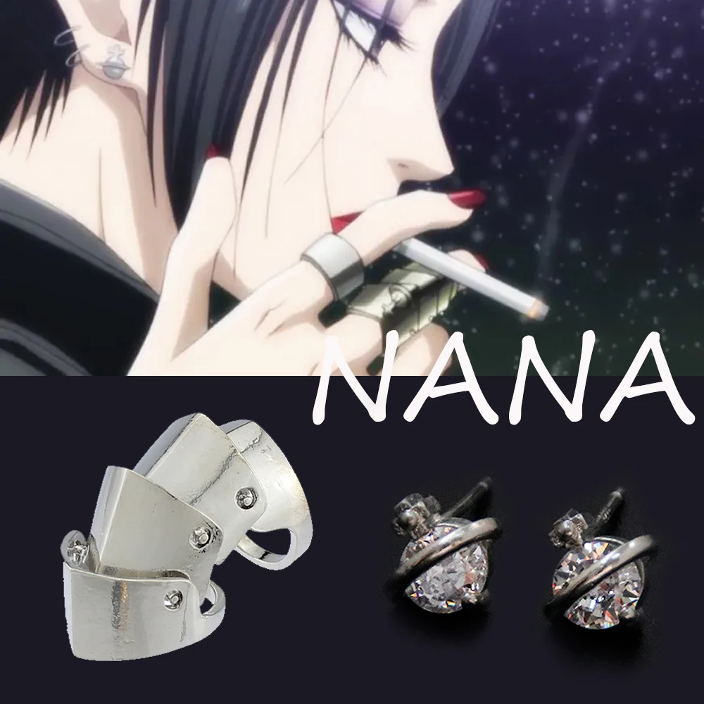 Anime-Oosaki-Nana-Rings-Punk-Gothic-Rock-Scroll-Joint-Armor-Knuckle ...