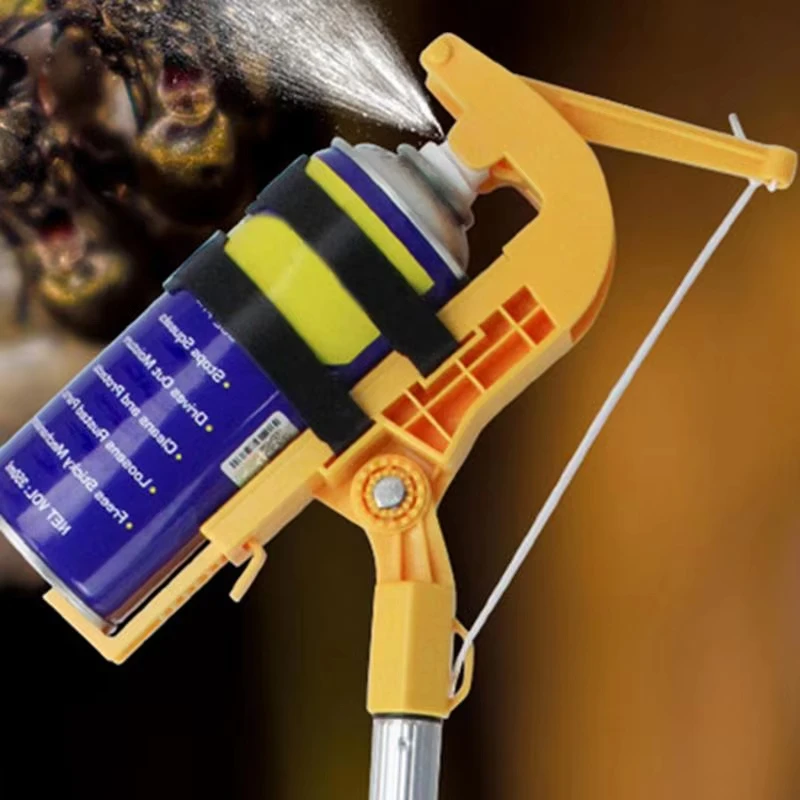 Spray Can Extension Pole Spray Can Extender Pole Adjustable Angle Spray ...