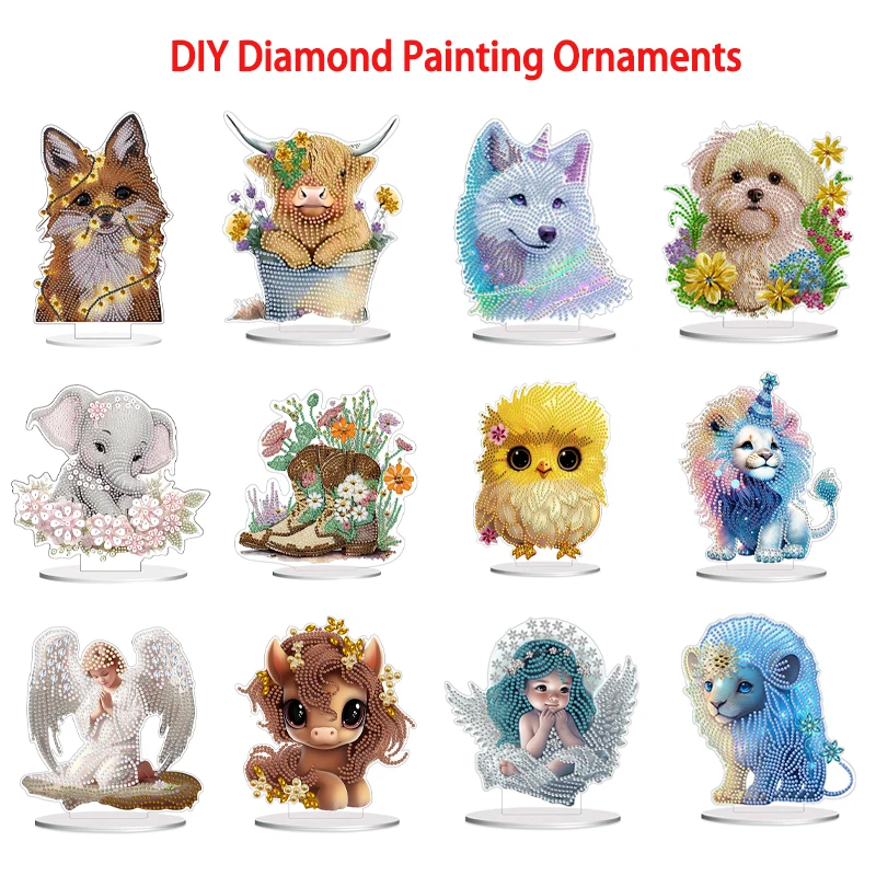 Diy-Special-Shape-Diamond-Painting-Kits-Handmade-Art-Table-Decor-Craft ...