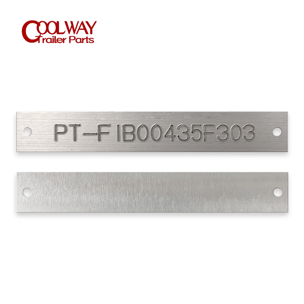 Fully Engraved Aluminum Frame No. Vin Plate Serial Number Motorcycle ...