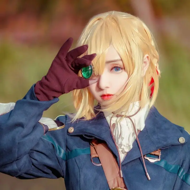 Ribbon-Violet-Evergarden-cosplay-Violet-Evergarden-cosplay-wig-Golden ...
