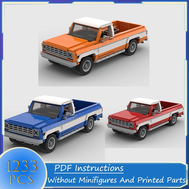 Car-Series-Building-Block-Car-Modular-Model-Assemble-Toys-DIY-Bricks ...