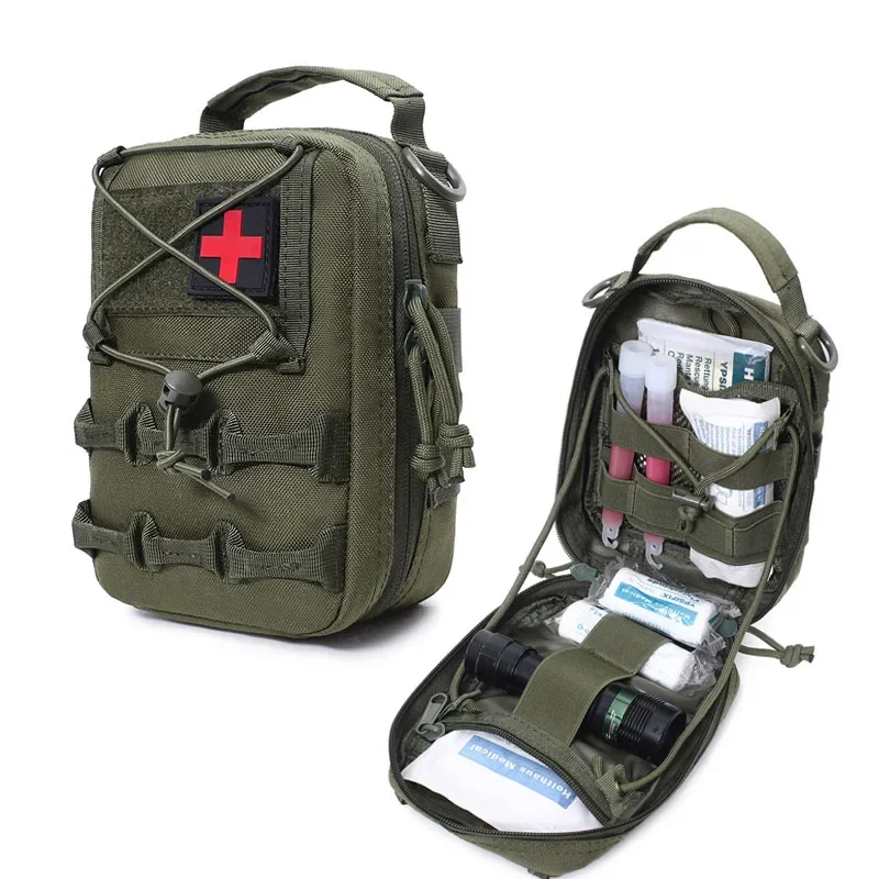 Tactical-Molle-EDC-Pouch-First-Aid-Kit-Bag-Medical-IFAK-Pouch-EMT-Bag ...