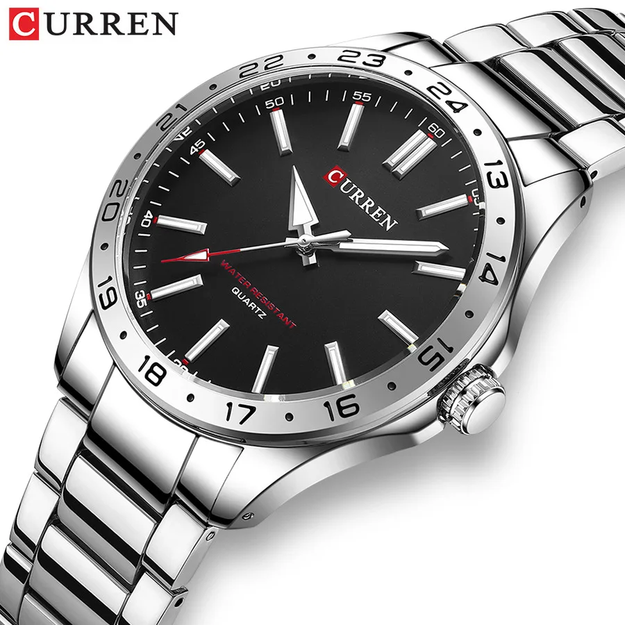 CURREN-8452-Men-Quartz-Watch-Simple-Fashion-Leisure-Business-Clock ...