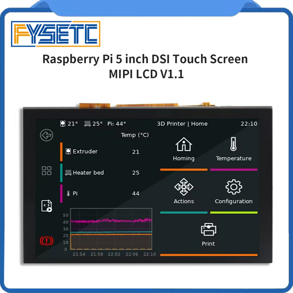 FYSETC-HDMI5-HDMI-Touch-Screen-5INCH-DSI-Screen-MIPI-LCD-V1-1-Display ...