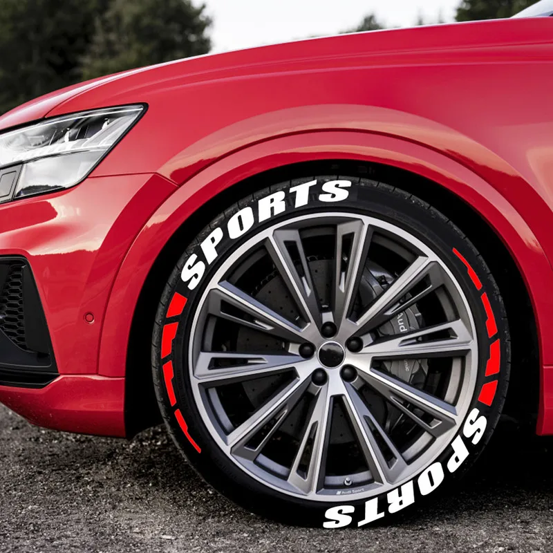 3D-Car-Tire-Letters-Stickers-Decoration-for-SPORTS-Stripes-4-Tires-DIY ...