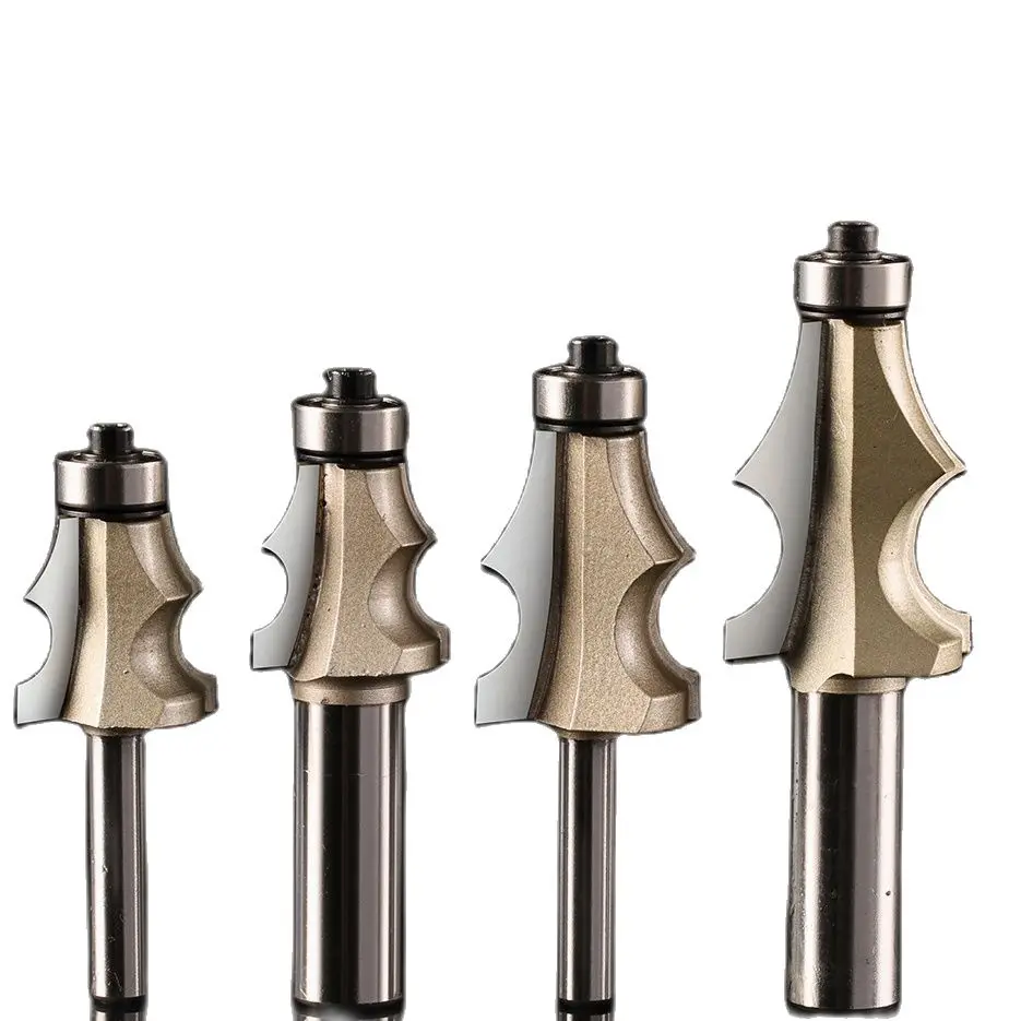 Weito 1pcs Professional Drawing line Bit Point cut Round Over Groove ...