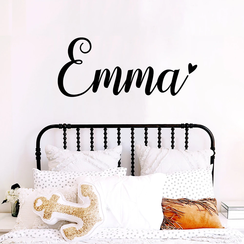 Personalized-Name-Bedroom-Wall-Decal-for-Children-Custom-Nursery ...