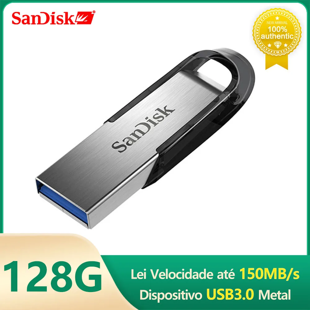 Sandisk USB 3.0 pendrive Original Ultra Flair 128GB PEN DRIVE CZ73 ...