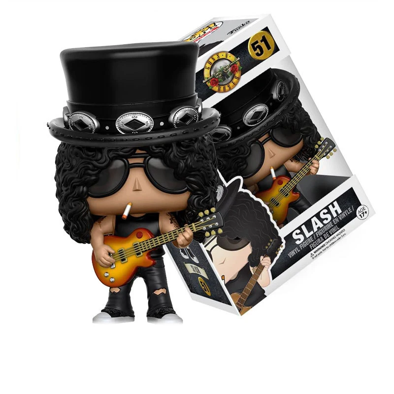 pop-Gun-and-Flower-Band-Guitarist-slash-51-Anime-Slash-Vinyl-Model ...