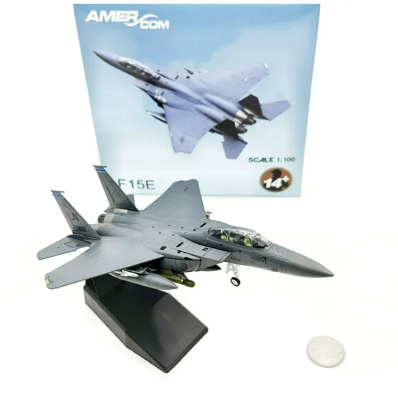 1-100-Scale-Model-Toy-F-15E-F15-F-15-Strike-Eagle-Fighter-USAF-Diecast ...
