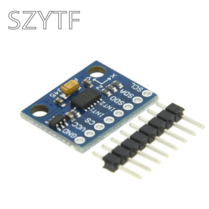 1pcs GY 291 ADXL345 digital three axis acceleration of gravity tilt ...