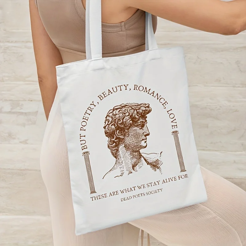Death-Poet-Society-Dark-College-Pattern-Tote-Bag-Bags-with-Free ...