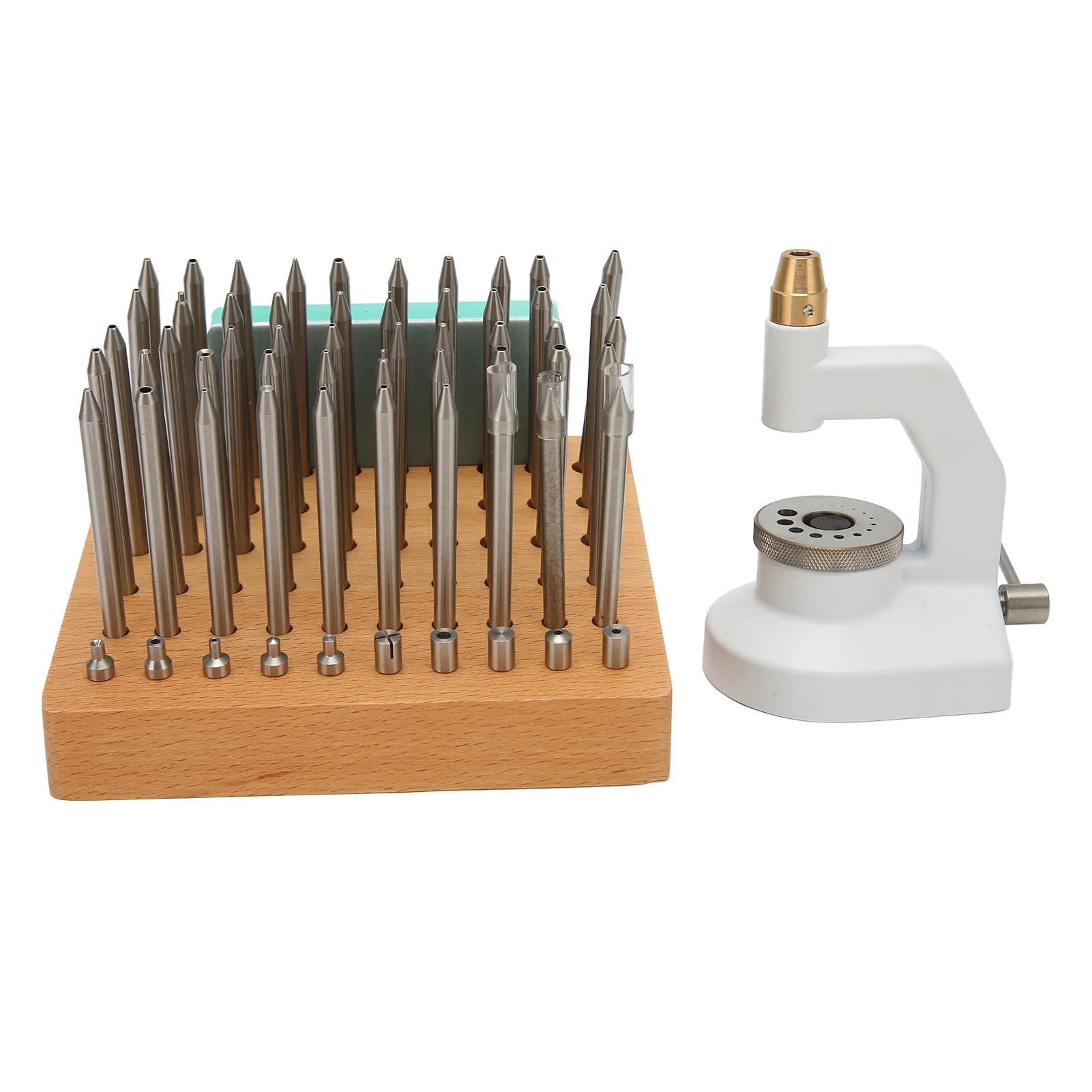 Watch-Repair-Staking-Tool-Kit-with-50-Punches-10-Stakes-Chinia-Made ...
