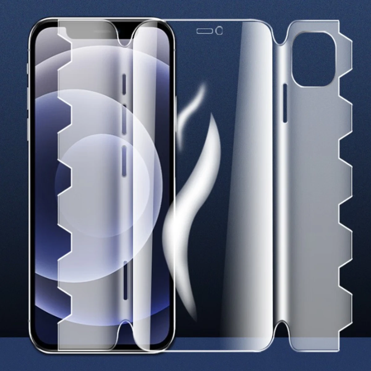 Full-Body-Front-Back-2-in-1-HD-Clear-Matte-Frosted-Hydrogel-Film-For ...