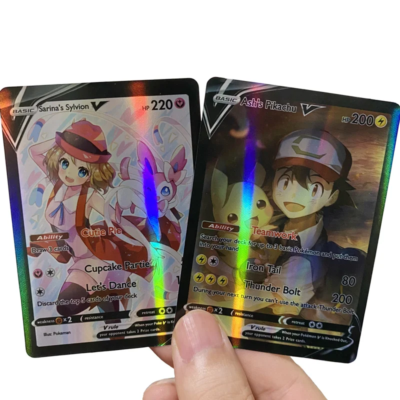 Pokemon Ashs Pikachu Card