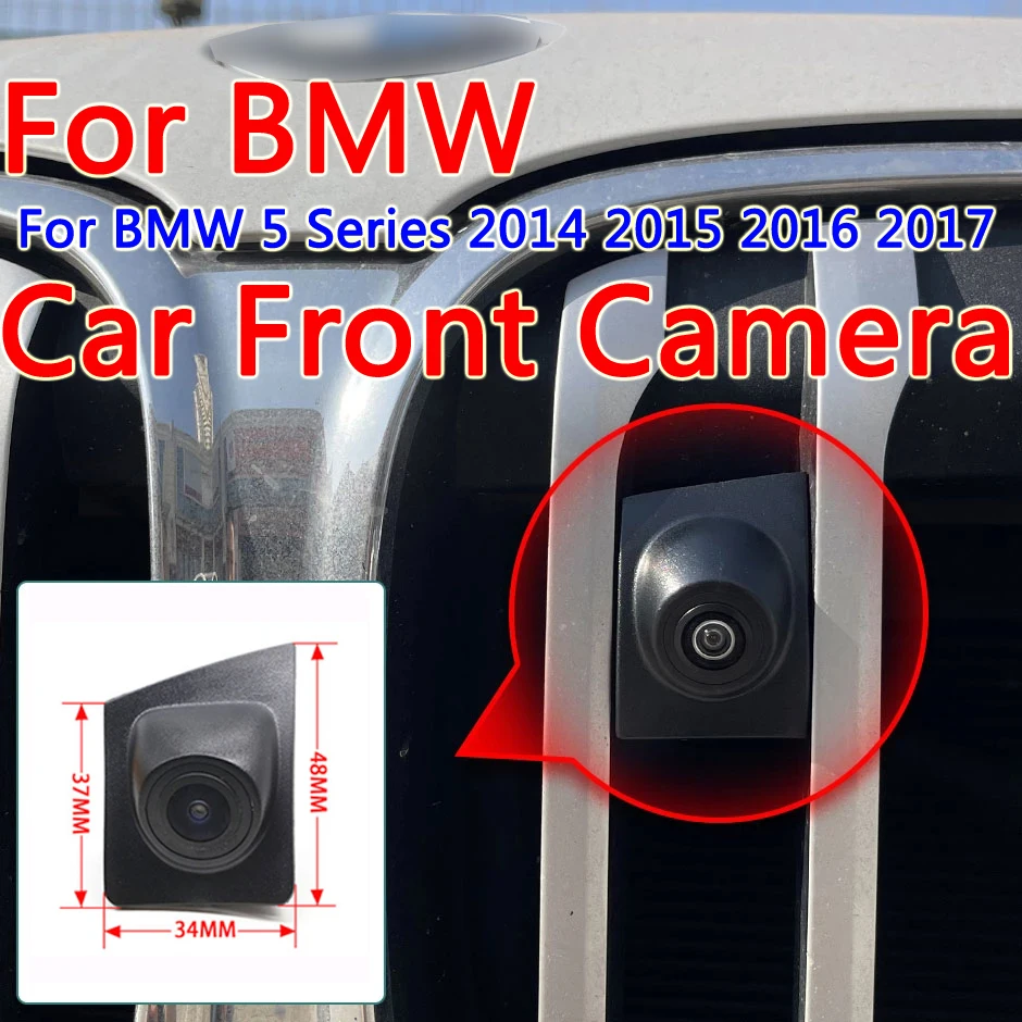 CCD car front view logo embedded camera For BMW 5series F10 F11 F17 ...