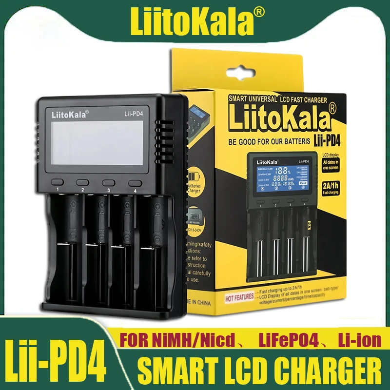 LiitoKalaLii-PD2-Lii-PD4-Lii-S8-Lii-500-Lii-600-Lii-PL2-18650-26650 ...