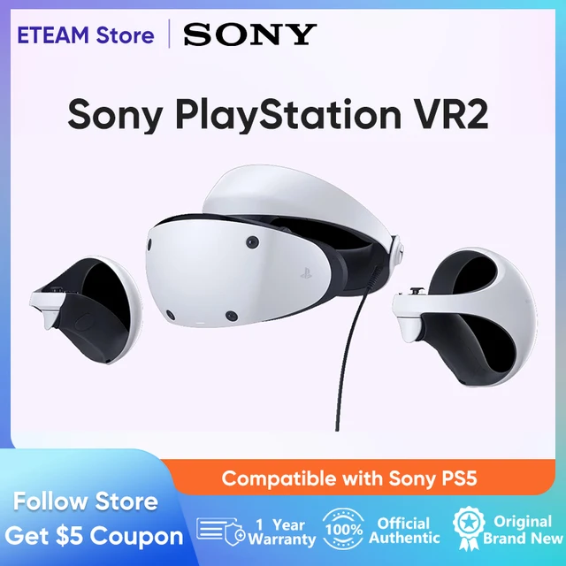 Sony PlayStation VR2 Virtual Reality ps vr2 Headset 3D VR Glasses Communicate with PS5 ...