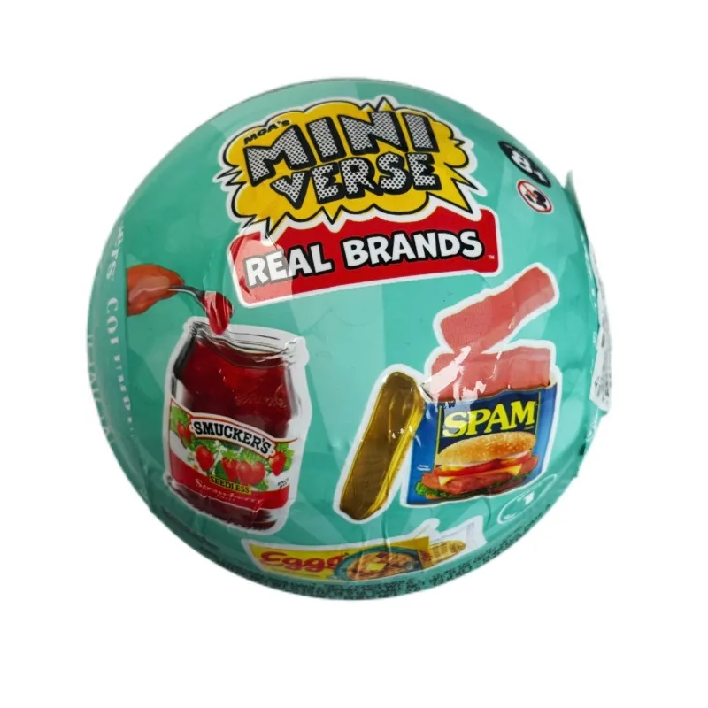 New Surprise MGA Miniverse REAL BRANDS Mini Supermarket Ball DIY Brand ...